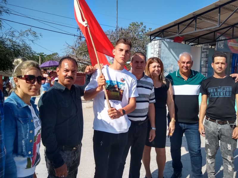 Carlos David, la voz de los jóvenes calixteños en el Duodécimo Congreso